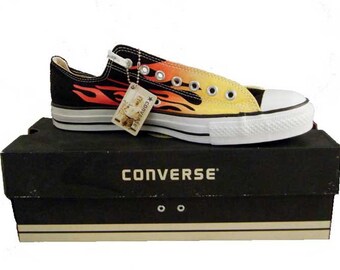 Flame Converse - Etsy