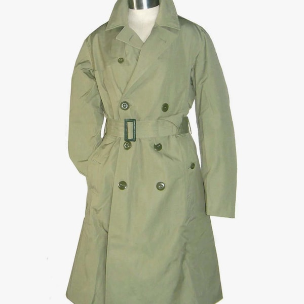 Army Trench Coat - Etsy