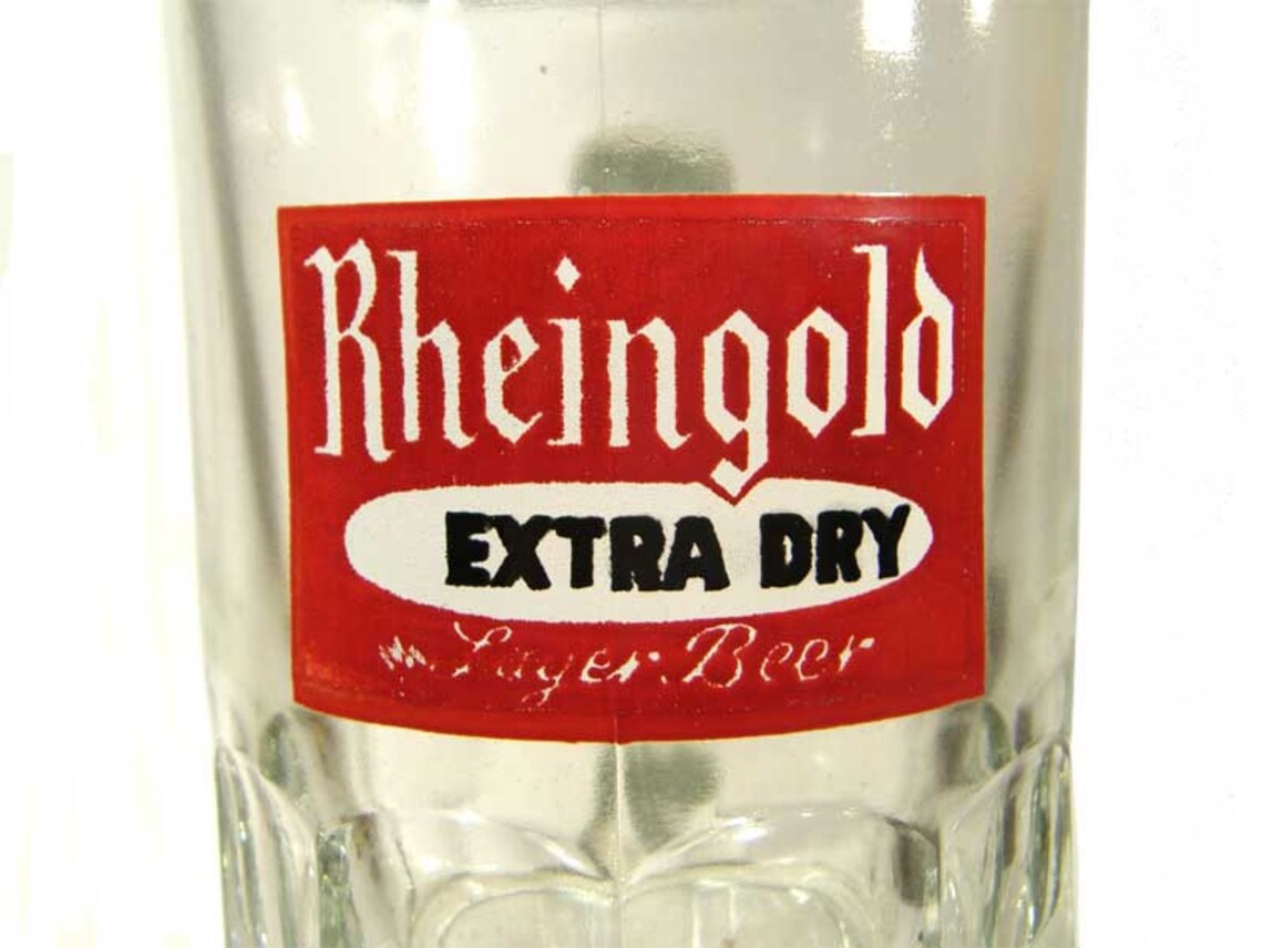 Rheingold Beer Mug 1957 - Etsy