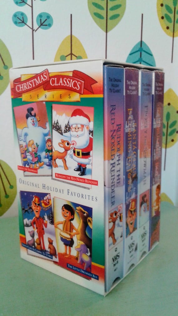 Items similar to Christmas Classics VHS Box Set - Vintage Original ...