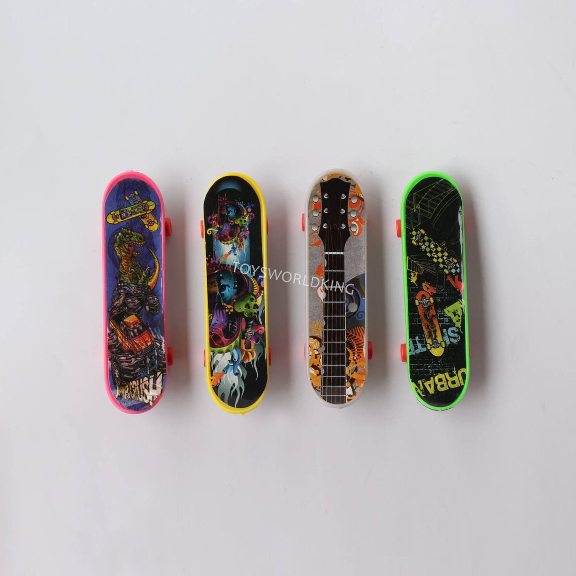 4 OF 1:6 Scale Skateboards Plastic Mini Model Toy Set Fits | Etsy