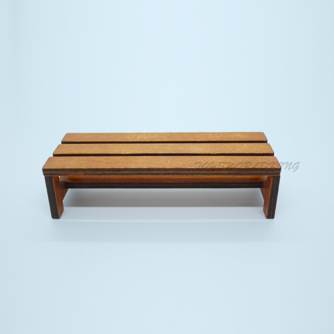 1/12 Scale Mini Bench Wooden Short Chair Model Toy for - Etsy