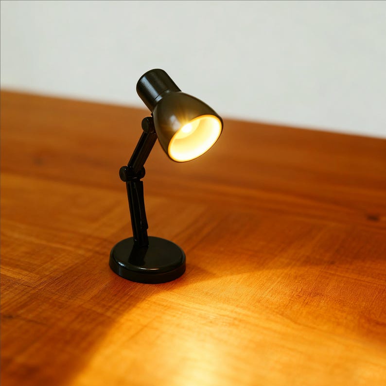 1/6 Scale Desk Lamp Model Mini Toy for 12 in Action Figures Doll ...