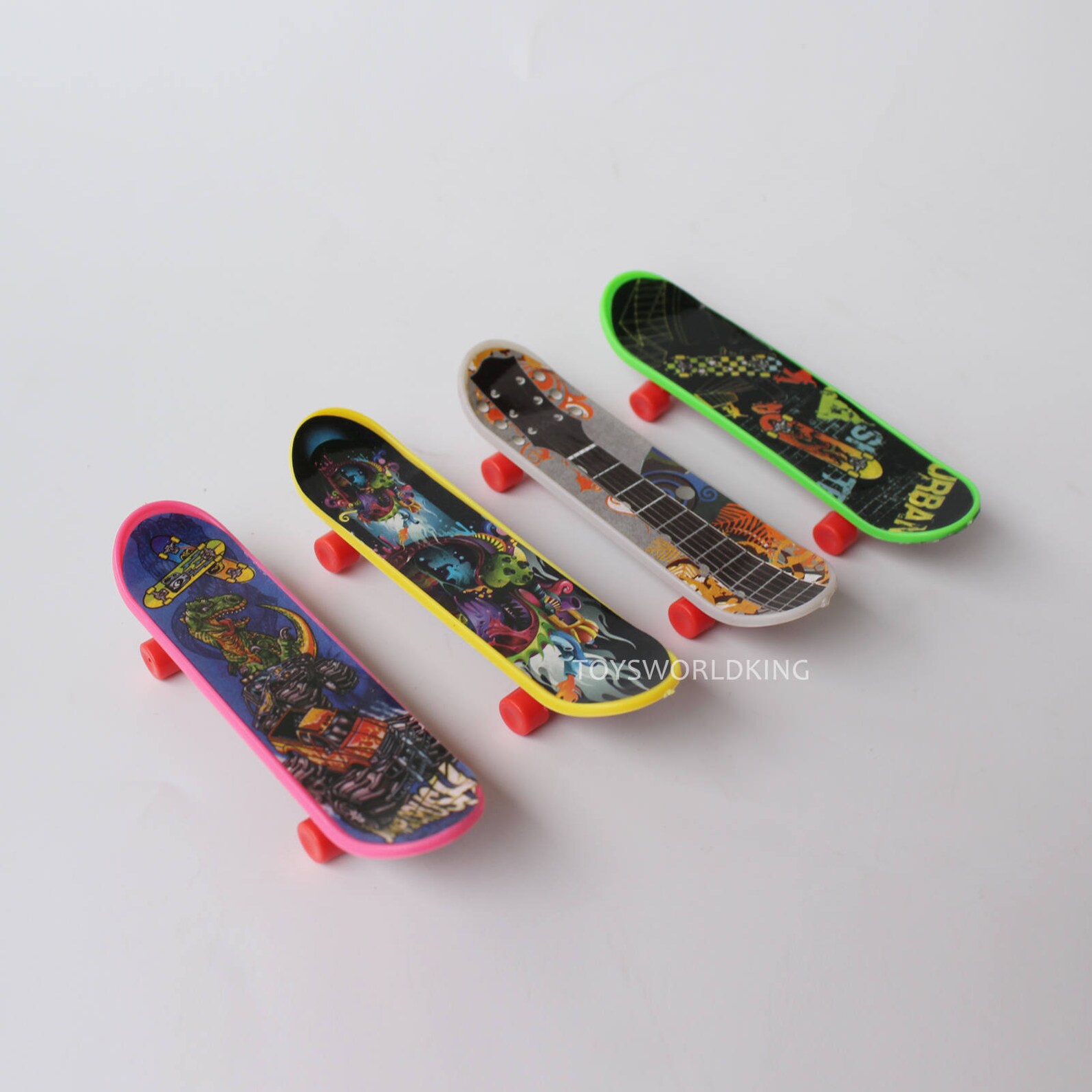 4 OF 1:6 Scale Skateboards Plastic Mini Model Toy Set Fits - Etsy