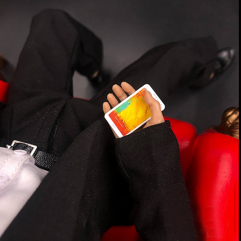 1/6 Scale Cell Phone Mobile Phone Model Mini Toy for 12 in - Etsy