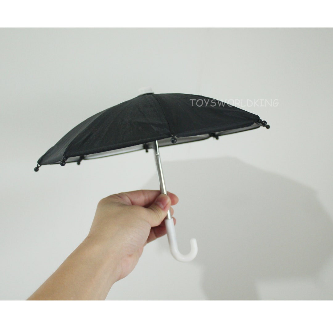 Mini Umbrella Black Model Cute Lovely Miniature Toy - Etsy