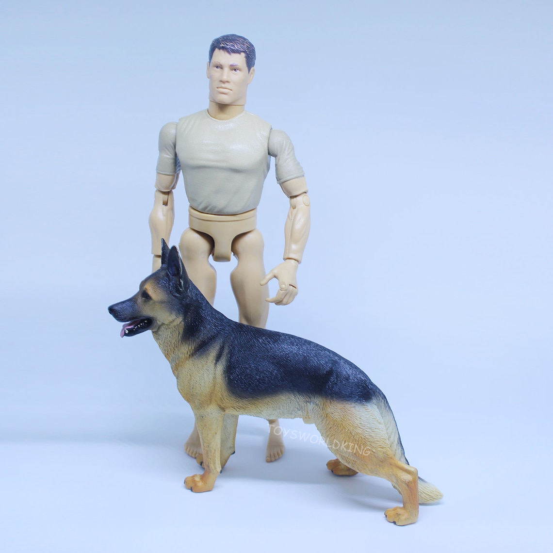 1/6 Scale German Shepherd Dog Figurine Model for 12in | Etsy