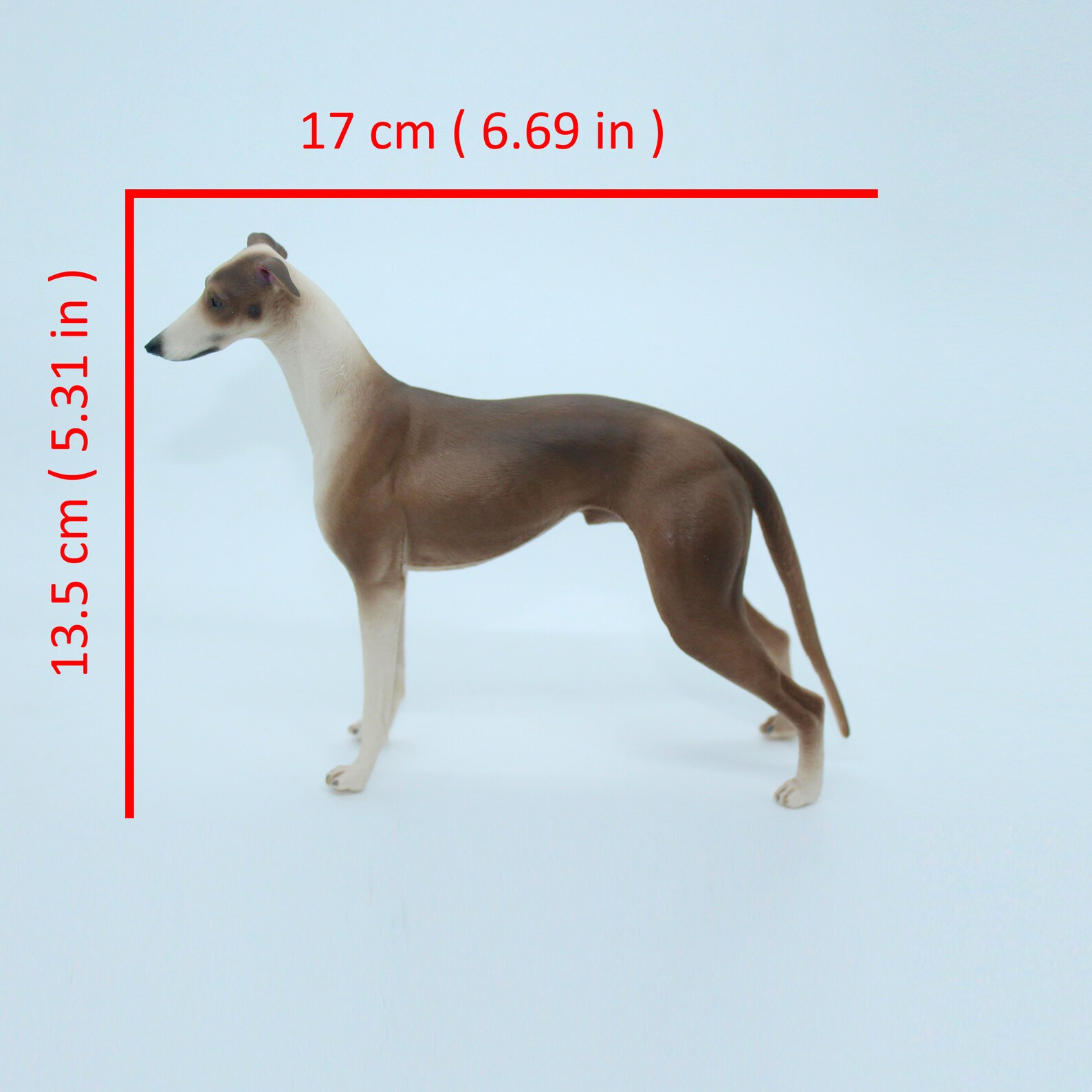 1/6 Scale Greyhound Dog Figurine: Pet Model Toy for 12" Action Figures ...