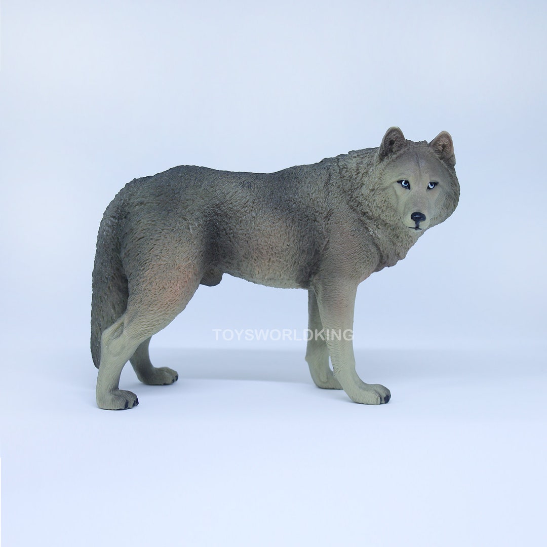 1/6 Scale Grey Wolf Model Figurine: Toy Soldier Animal - Etsy