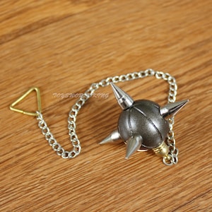 1/6 Scale Meteor Hammer Ancient Melee Weapon Metal Mini Model Toy for ...