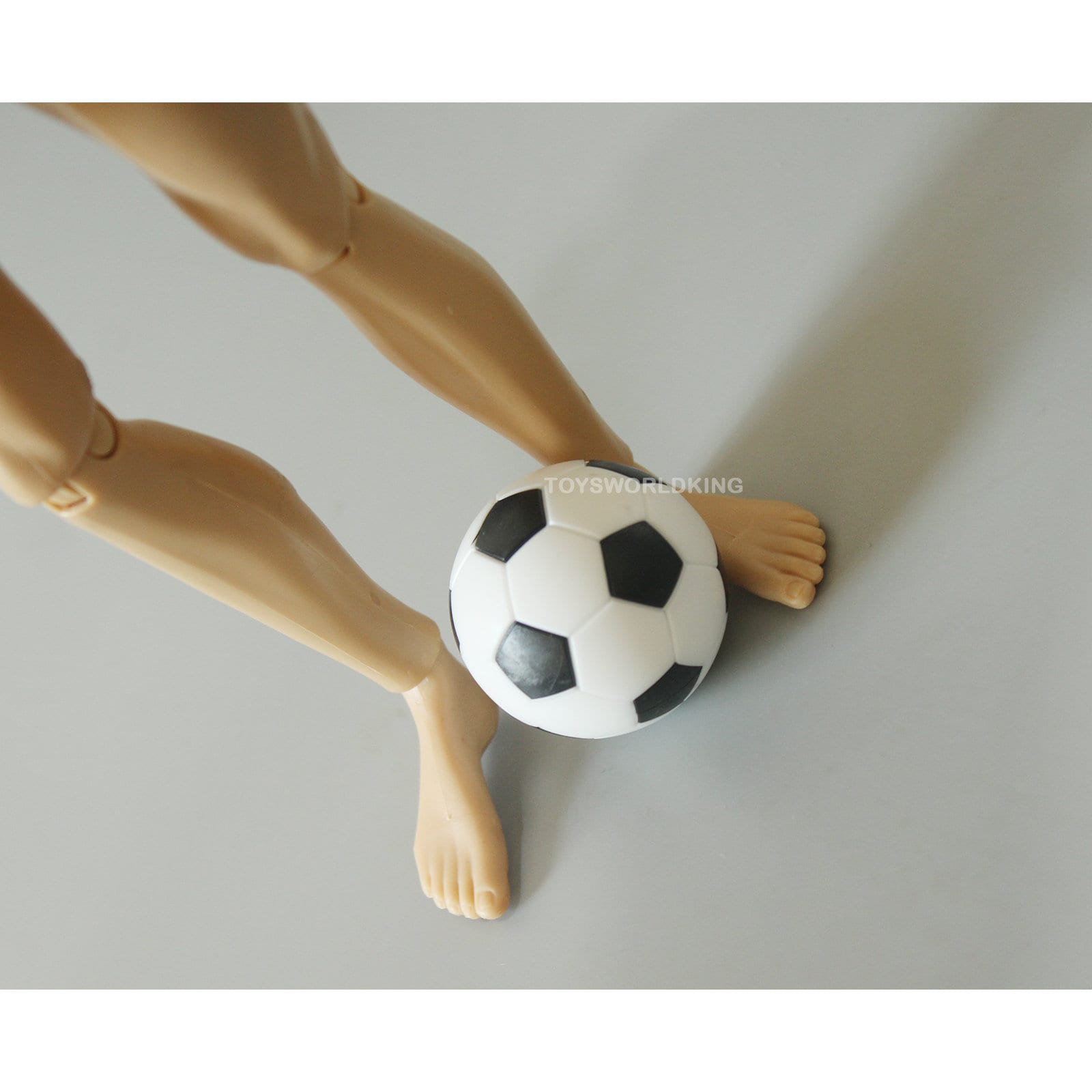 1:6 Scale Football Soccer Model Hard Plastic Solid Sport Toy for 12 in ...