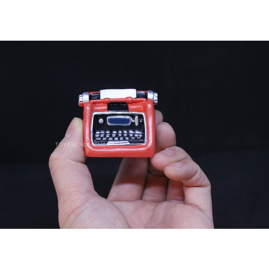 1:6 Scale Mini Typewriter Old Style Model Mini Toy Fits 12" in Action ...