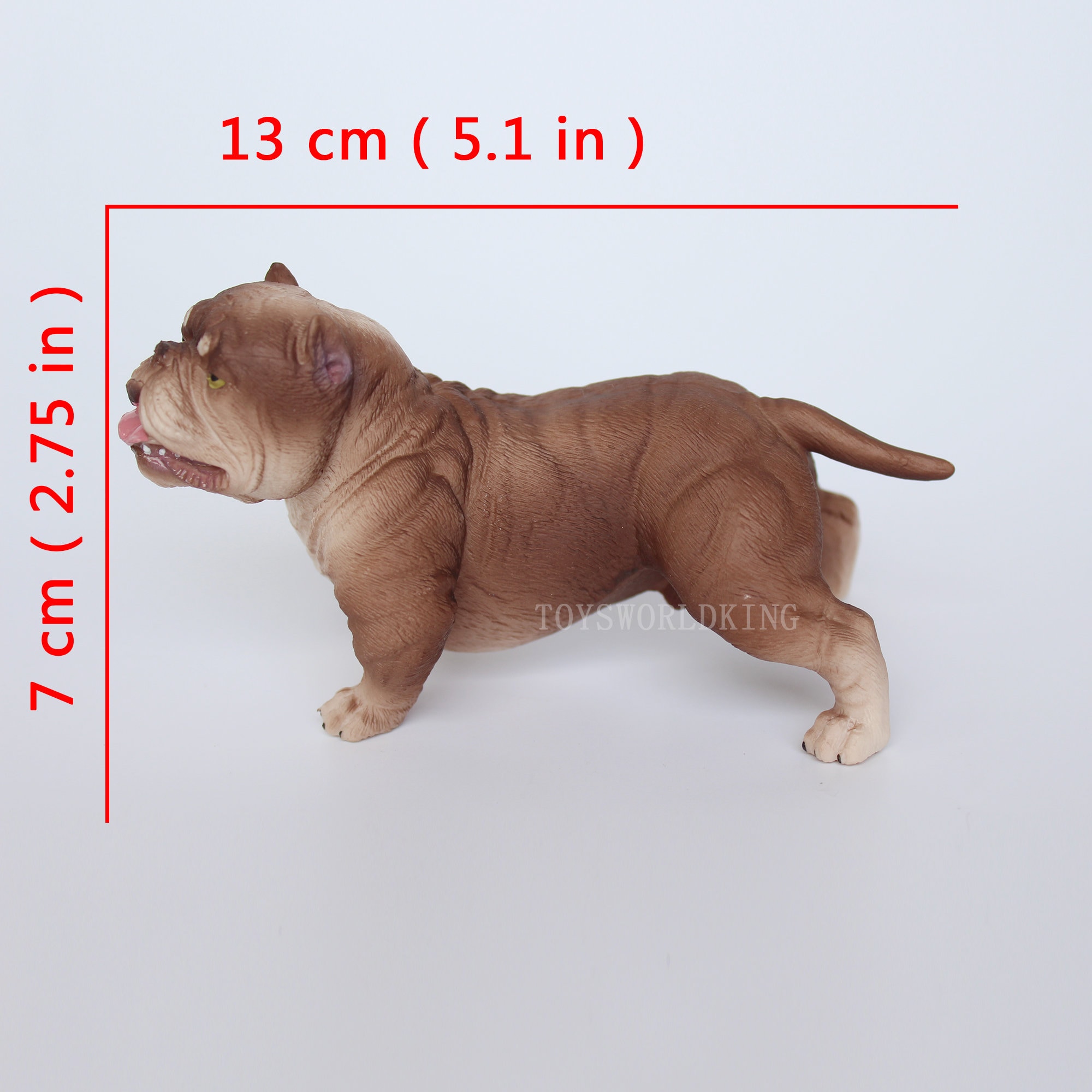1/6 Scale Bully Dog Pitbull Model Figurine for 12"in Action Figures ...