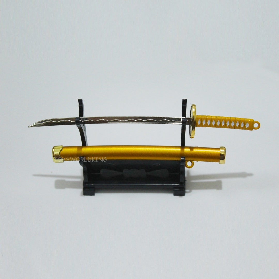 1/6 Scale Katana Japanese Samurai Ninjia Sword With Rack Model Toy for ...