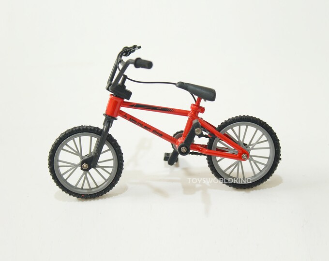 1/12 Scale Children Mountain Bike Bicycle Red Miniature Model Toy for ...