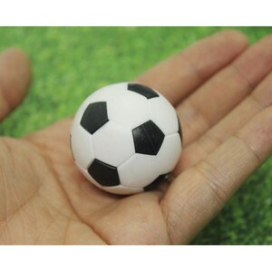1:6 Scale Football Soccer Model Hard Plastic Solid Sport Toy for 12 in ...