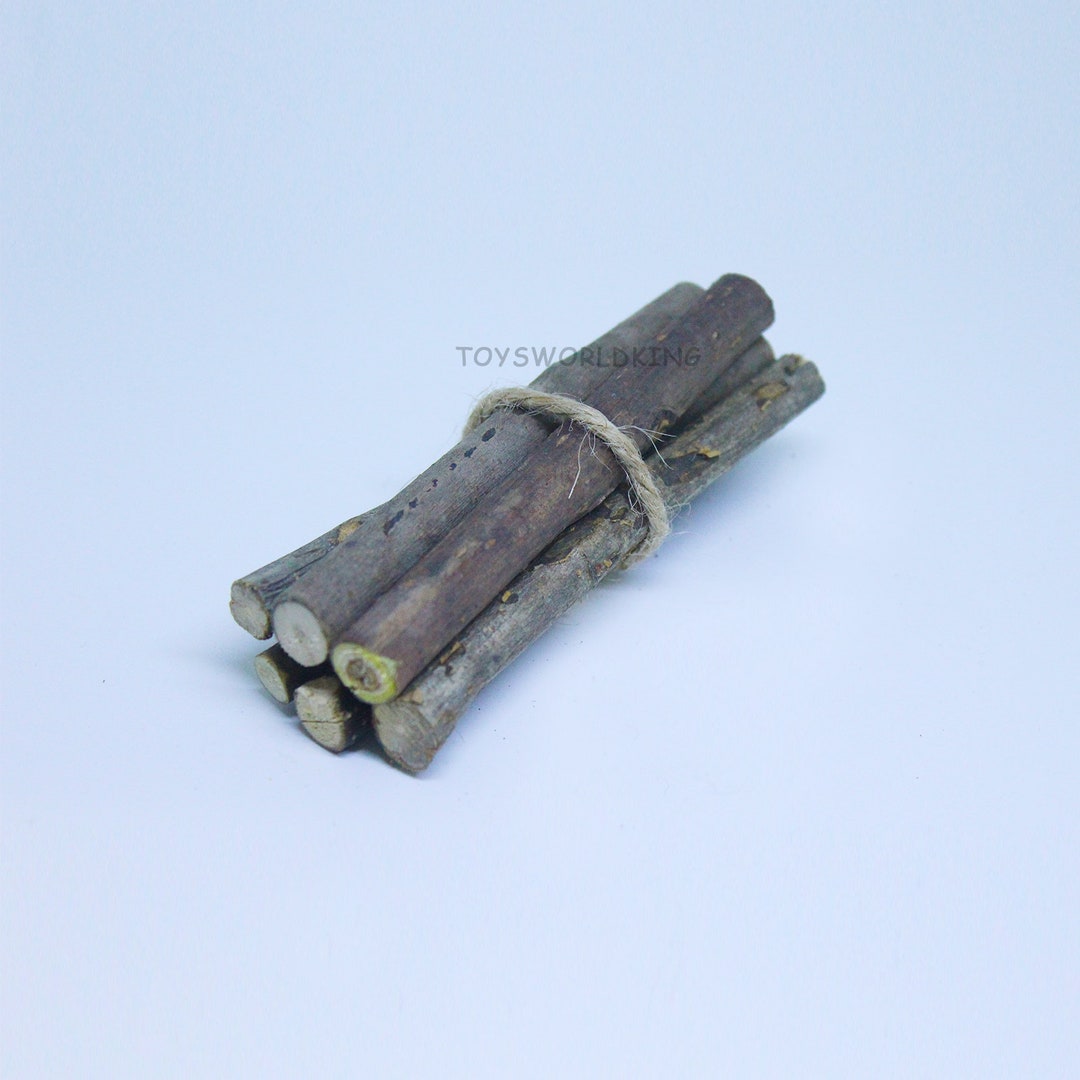 1:6 Scale & 1/12 Scale a Bundle of Firewood 10 Cm DIY Stuff Woods Stick ...