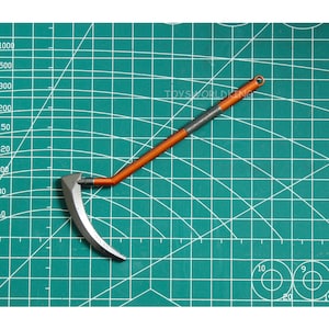 1/6 Scale Mini Sickle Scythe Metal Model Toy Fits 12 in Action Figures ...