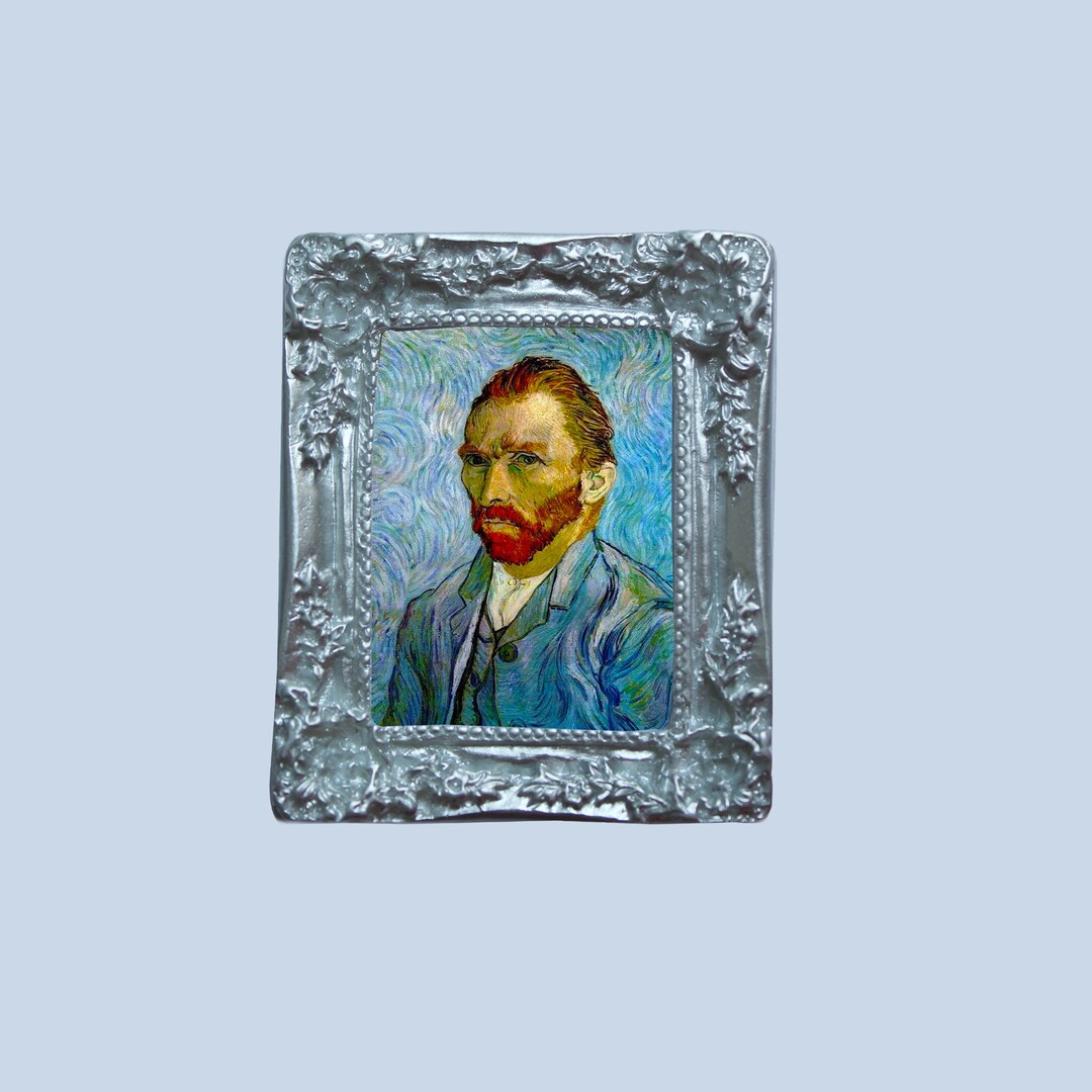 1/6 Scale Van Gogh Portrait Miniature: Dollhouse Art - Etsy
