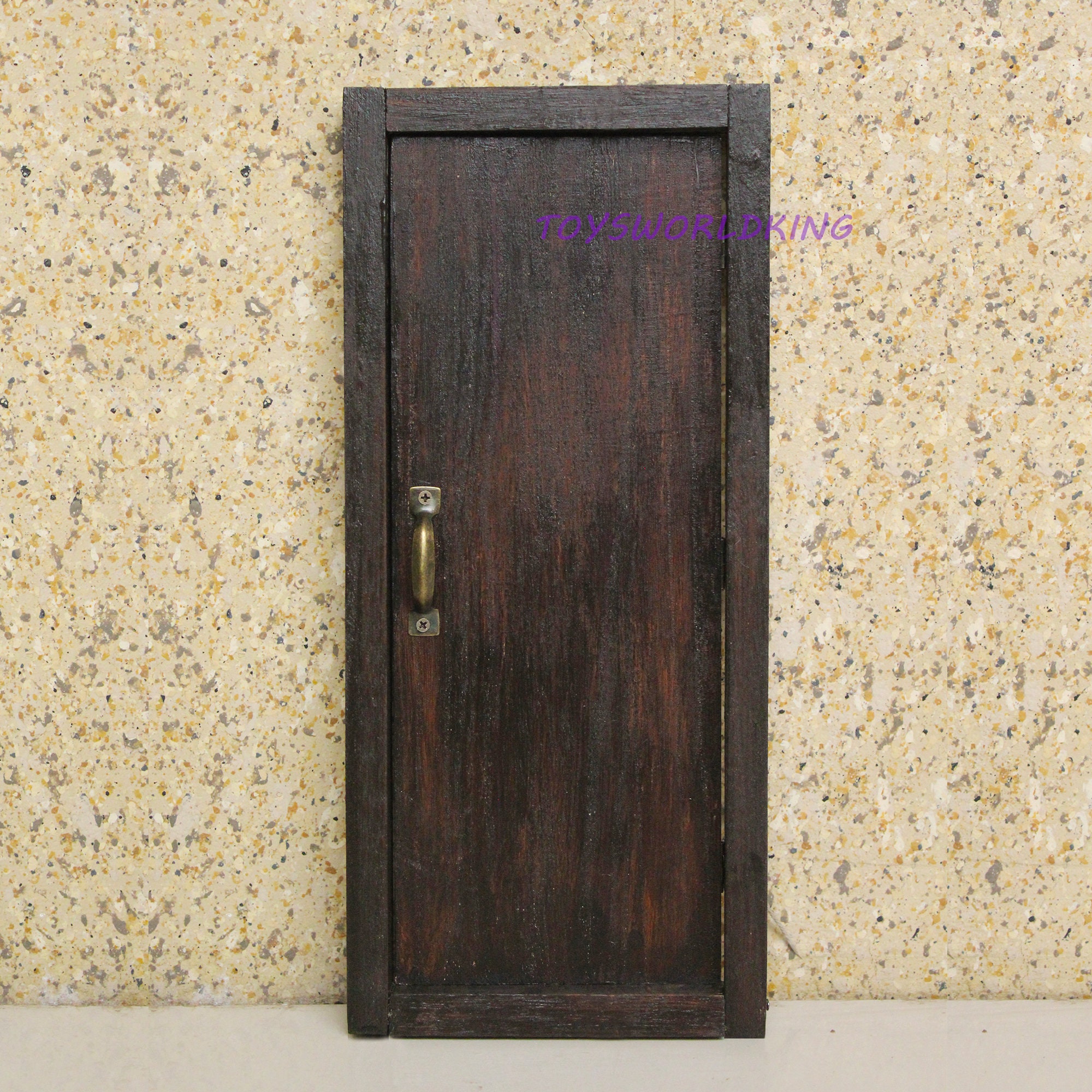 1/6 Scale Wooden Door Model Handmade Mini Toy for 12 in - Etsy