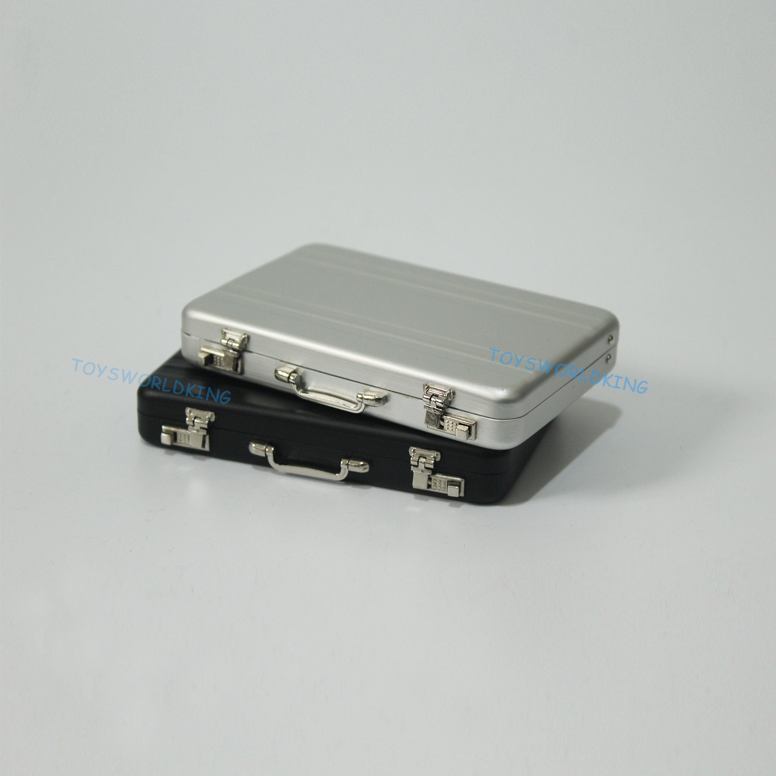 1:6 Scale Briefcase Black Metal Model Mini Toy for 12in - Etsy