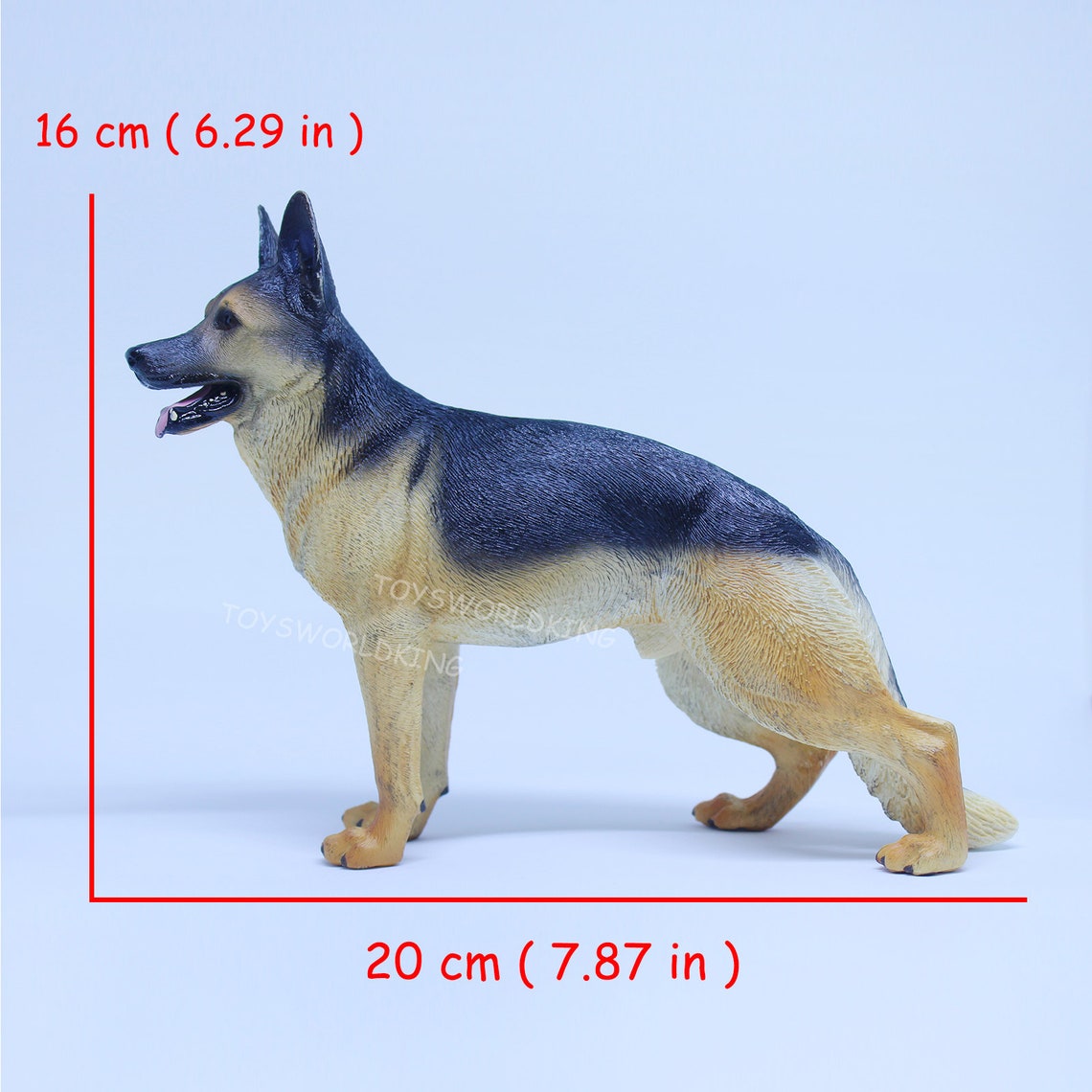 1/6 Scale German Shepherd Dog Figurine Model for 12in - Etsy