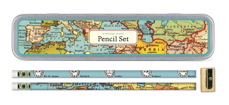 Cavallini Pencils Sets - Etsy