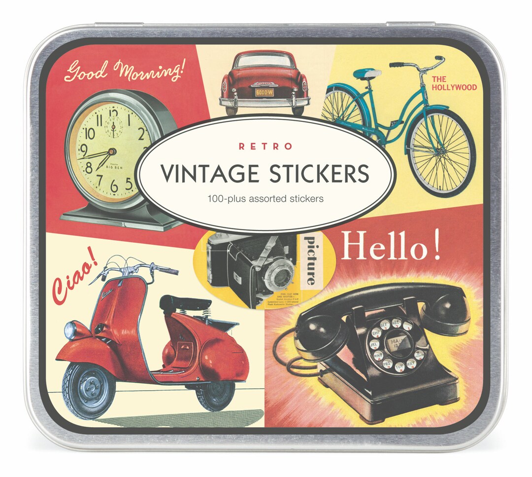 Cavallini Papers, Label, Vintage, Retro, Stickers, Travellers Journal ...