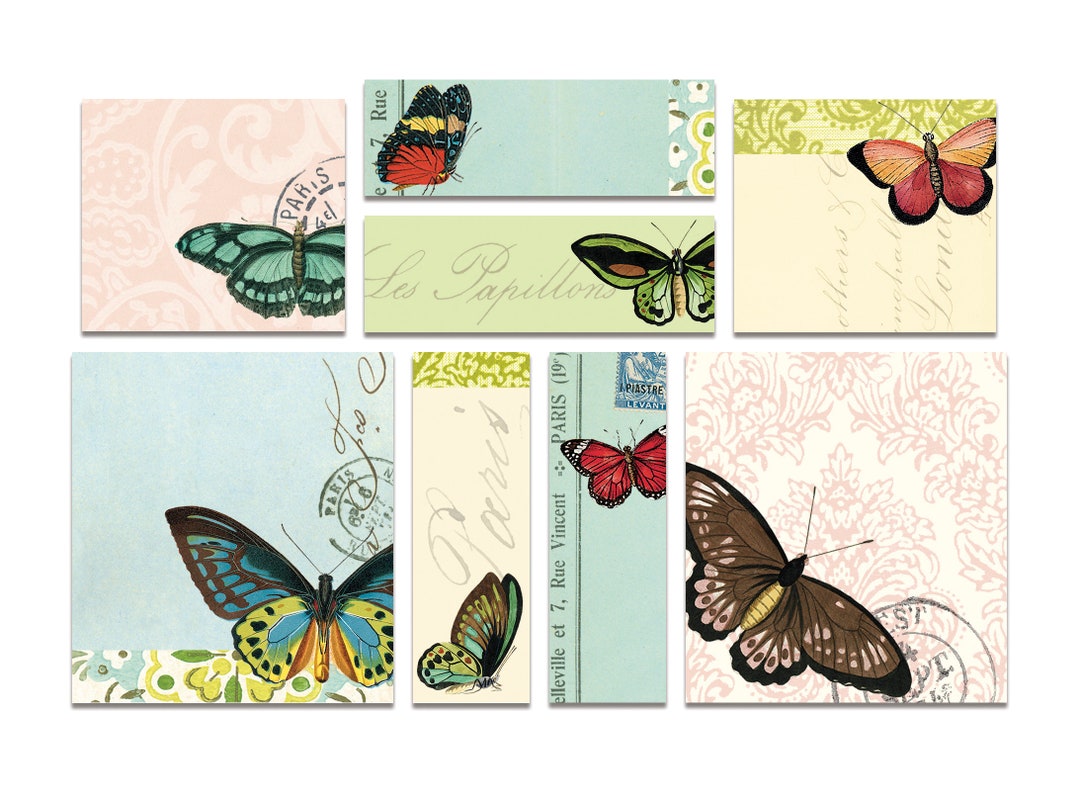 Sticky Notes Butterfly Cavallini - Etsy