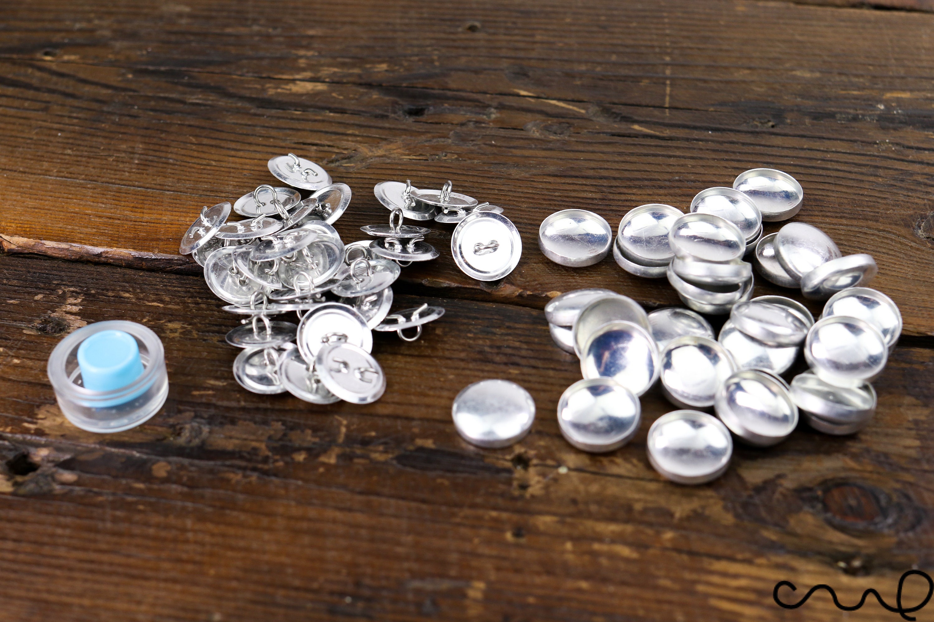 30L Hand Button Making Tool Set 25 Blank Self Cover Button - Etsy UK