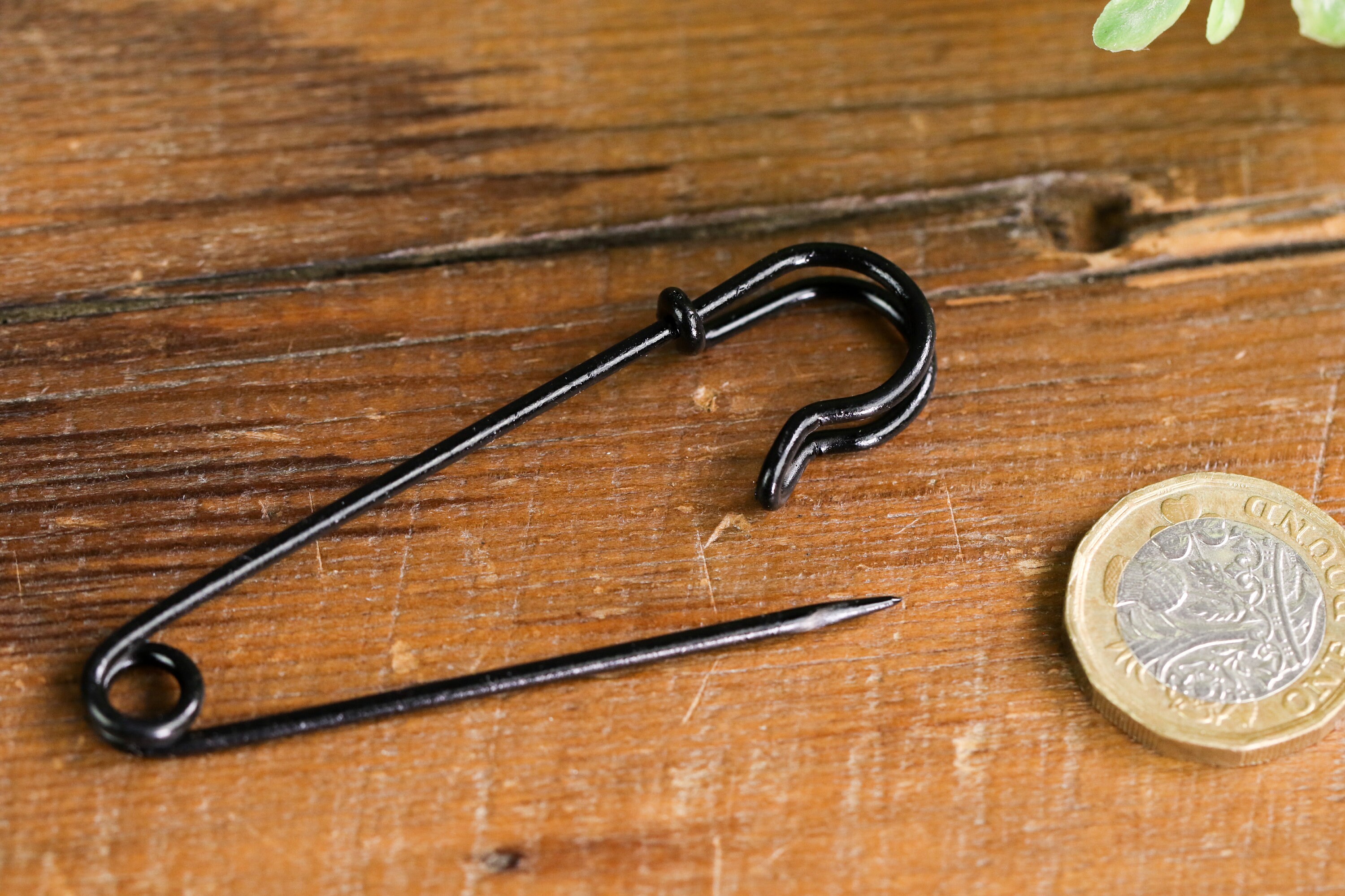 5 X Black Large Metal Kilt Pin Scarf Brooch Safety Knitting - Etsy UK