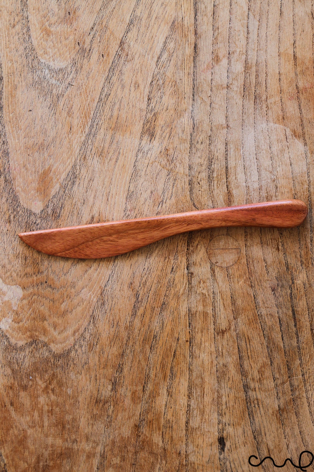 Set of 1 or 4 Handmade Red Brown Jam Wooden Butter Spreader Cheese ...