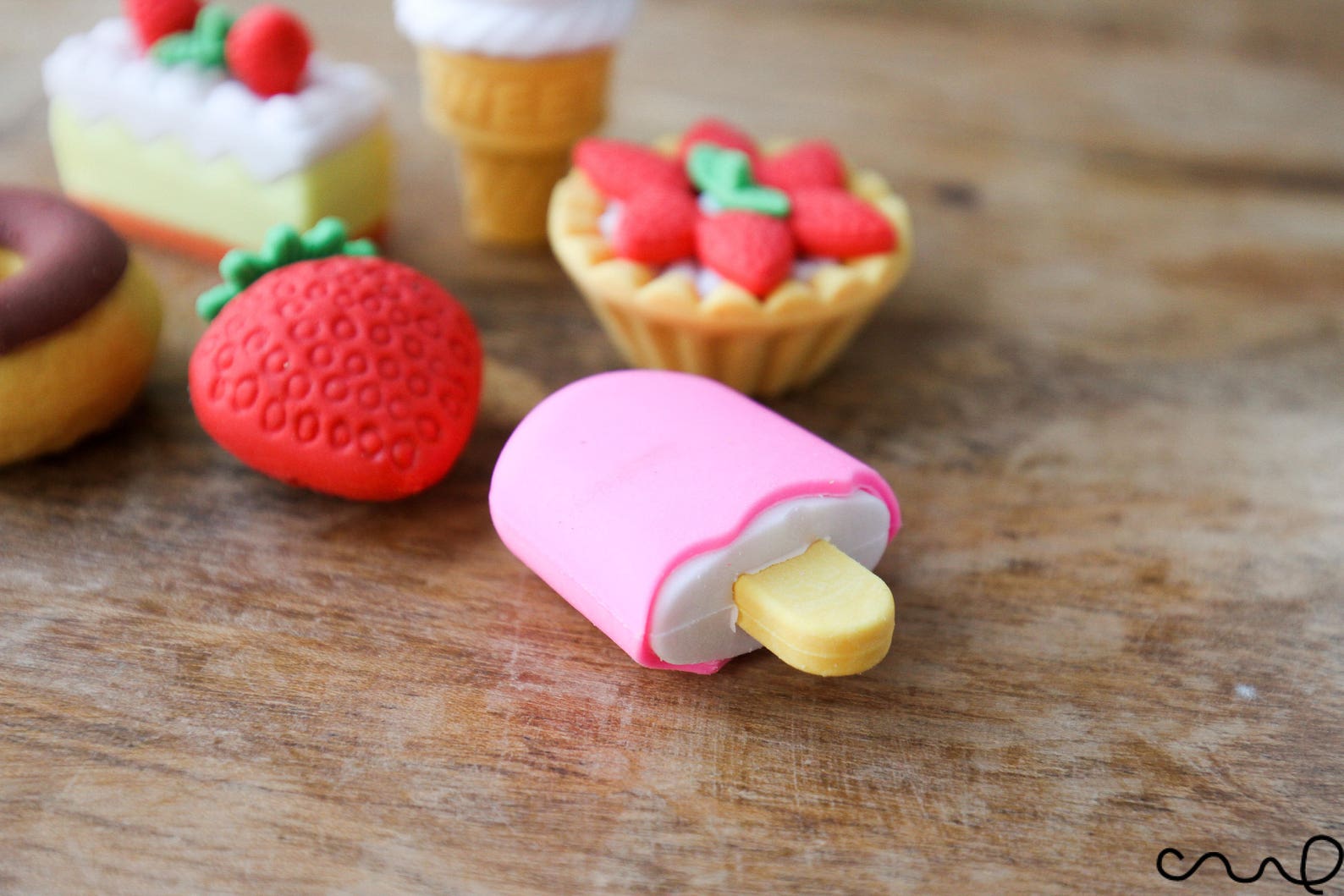 6 X Food Erasers Food Rubber Iwako Eraser Japanese Desert - Etsy