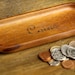 Handmade Small Wooden Oval Coin Tray Home Office Organise Gift - Etsy UK