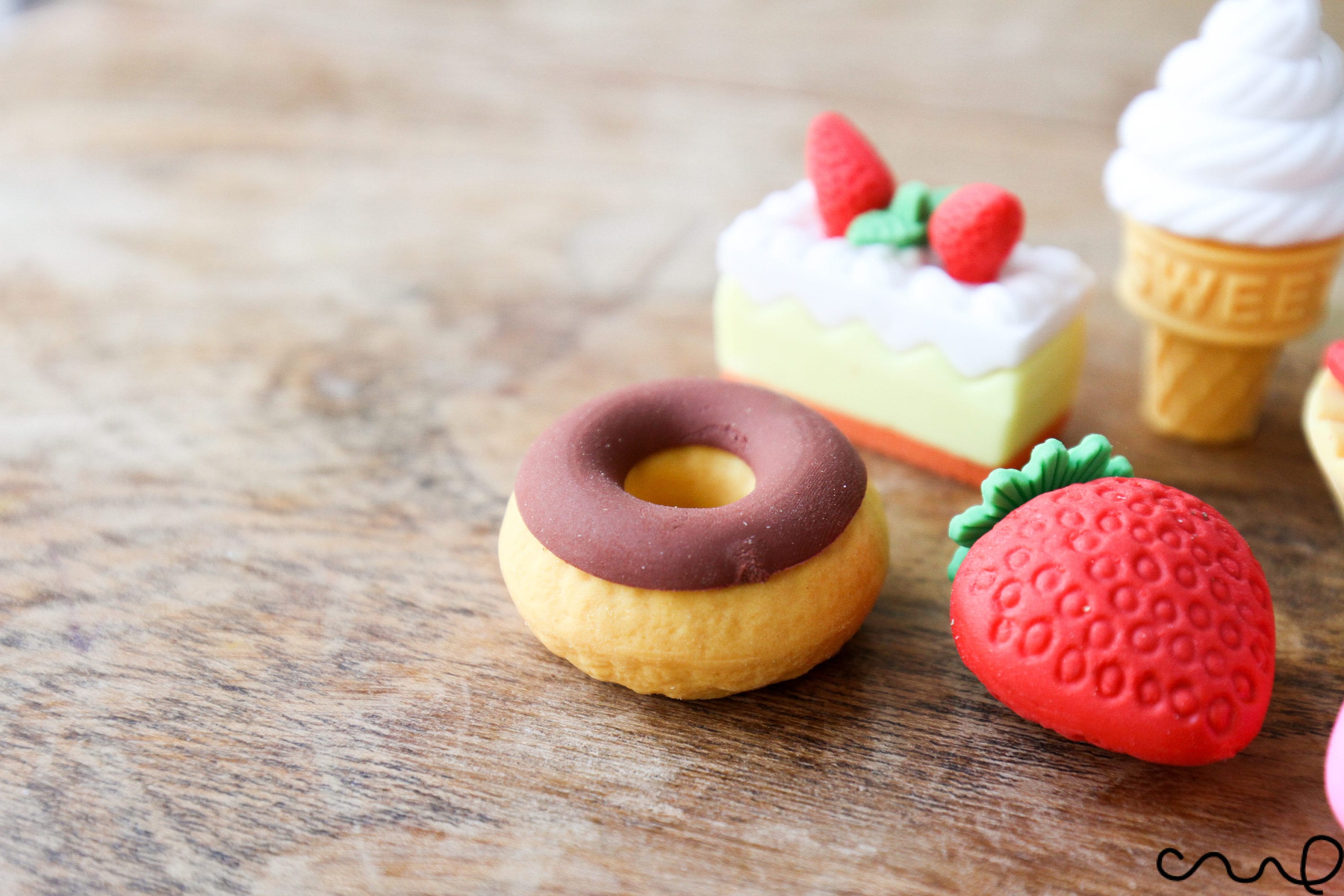 6 X Food Erasers Food Rubber Iwako Eraser Japanese Desert - Etsy