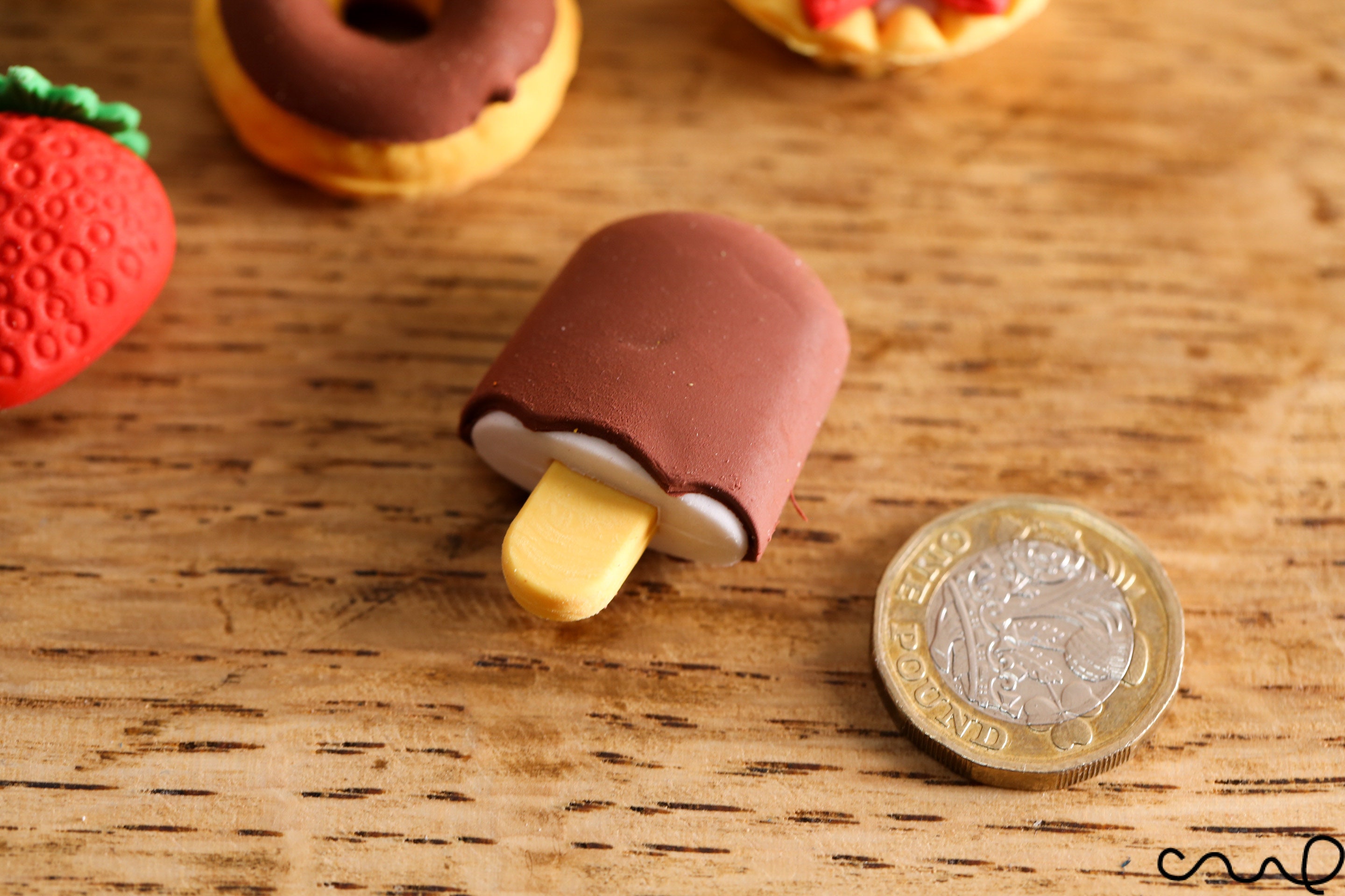 6 X Food Erasers Food Rubber Iwako Eraser Japanese Desert - Etsy UK