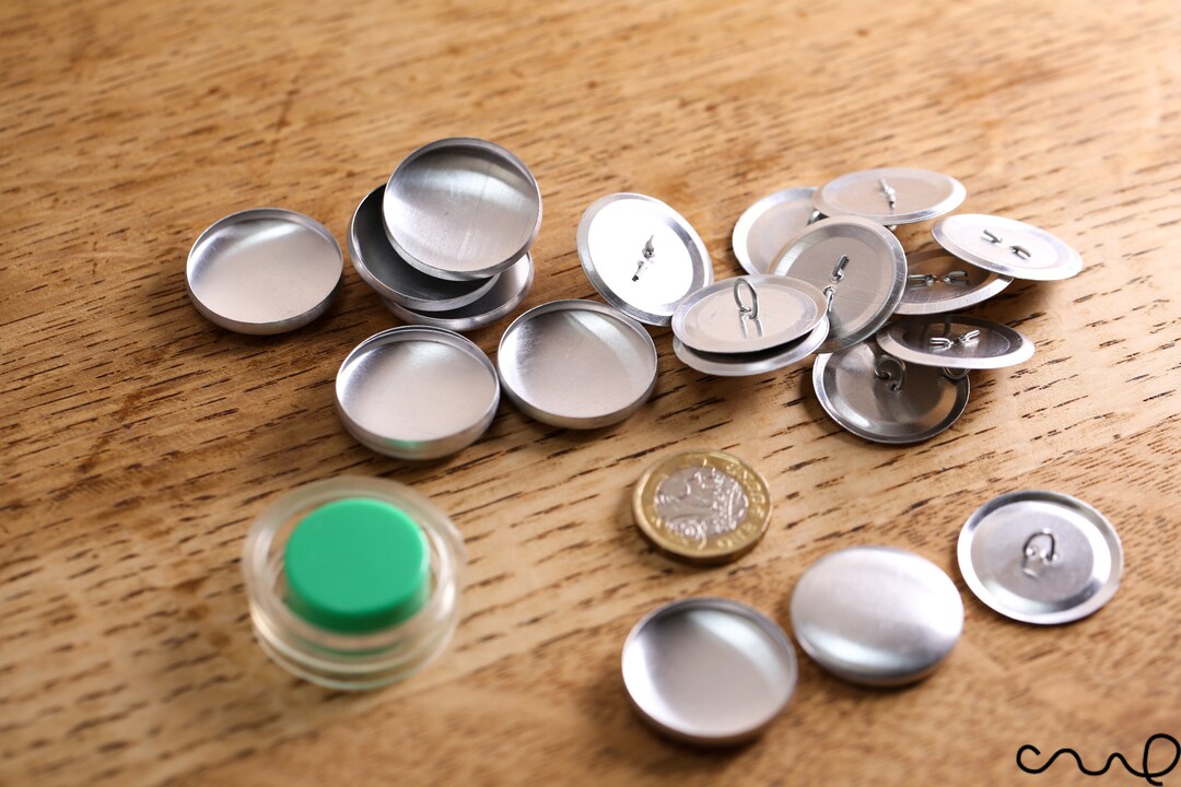 DIY Fabric Cover Button Kit: 28mm Button Making Tool, 15 Sets - Etsy