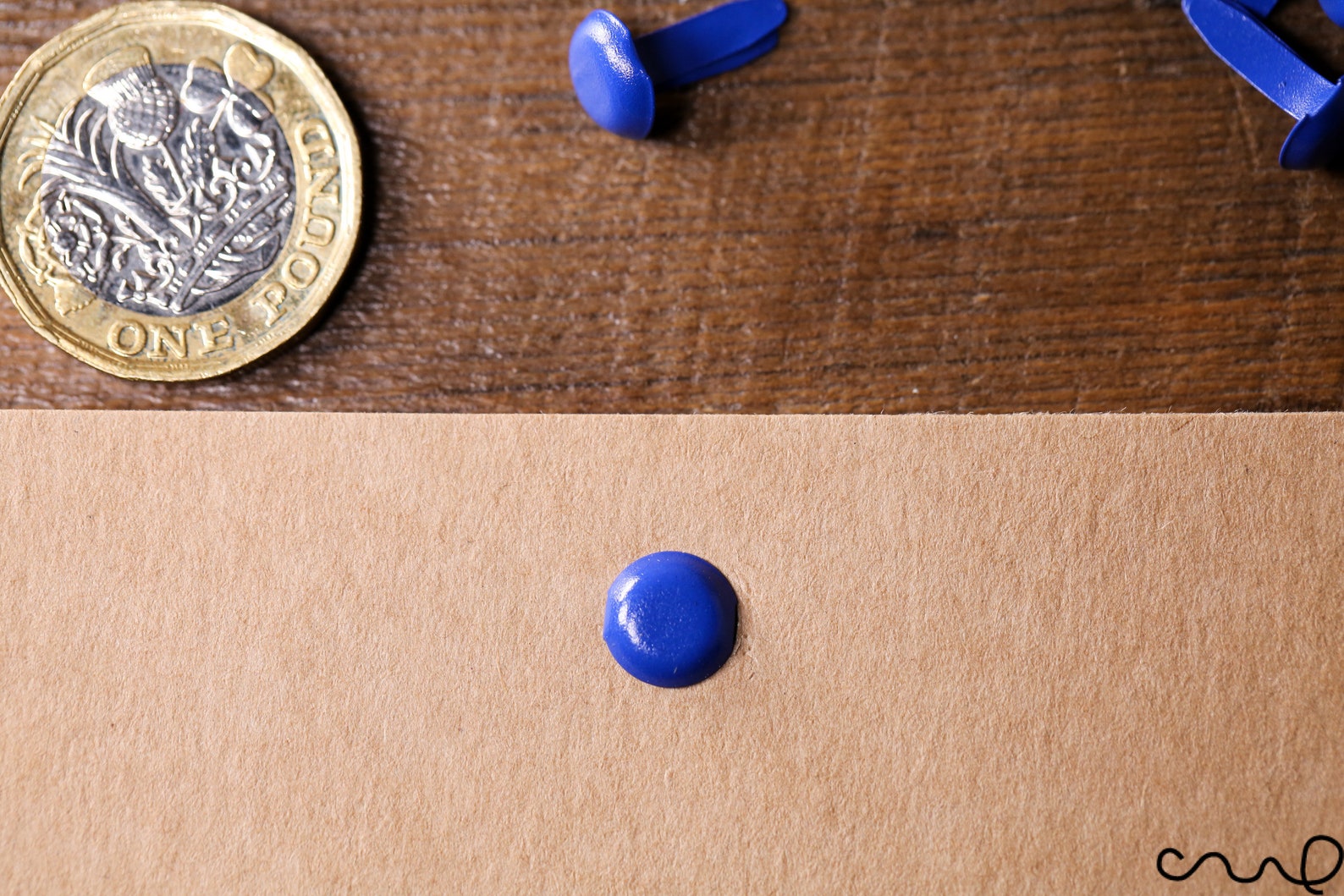 100 X Royal Blue Paper Fastener Split Pins Binding Office - Etsy