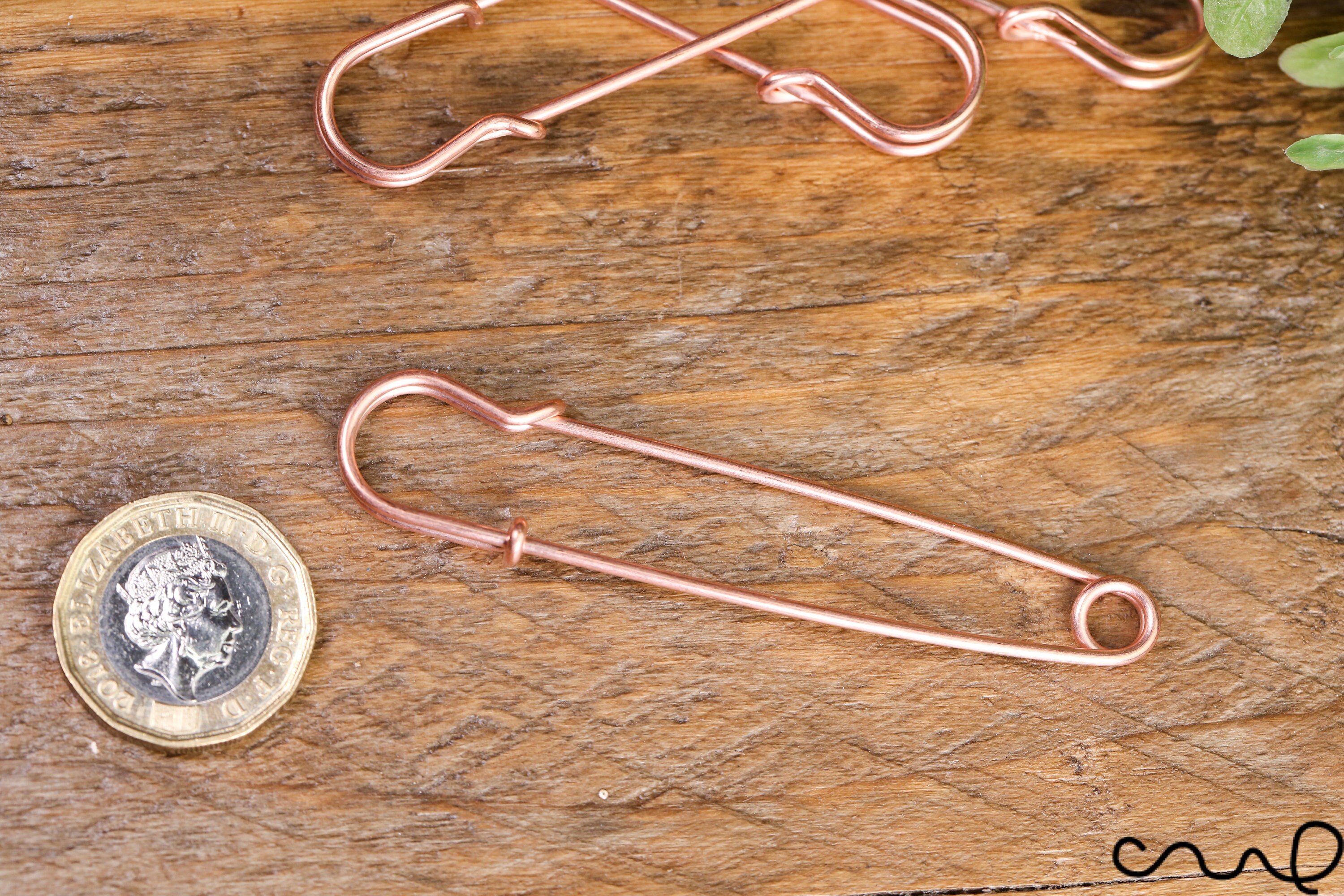 5 X Large Rose Gold Metal Kilt Pin Scarf Brooch Safety - Etsy UK