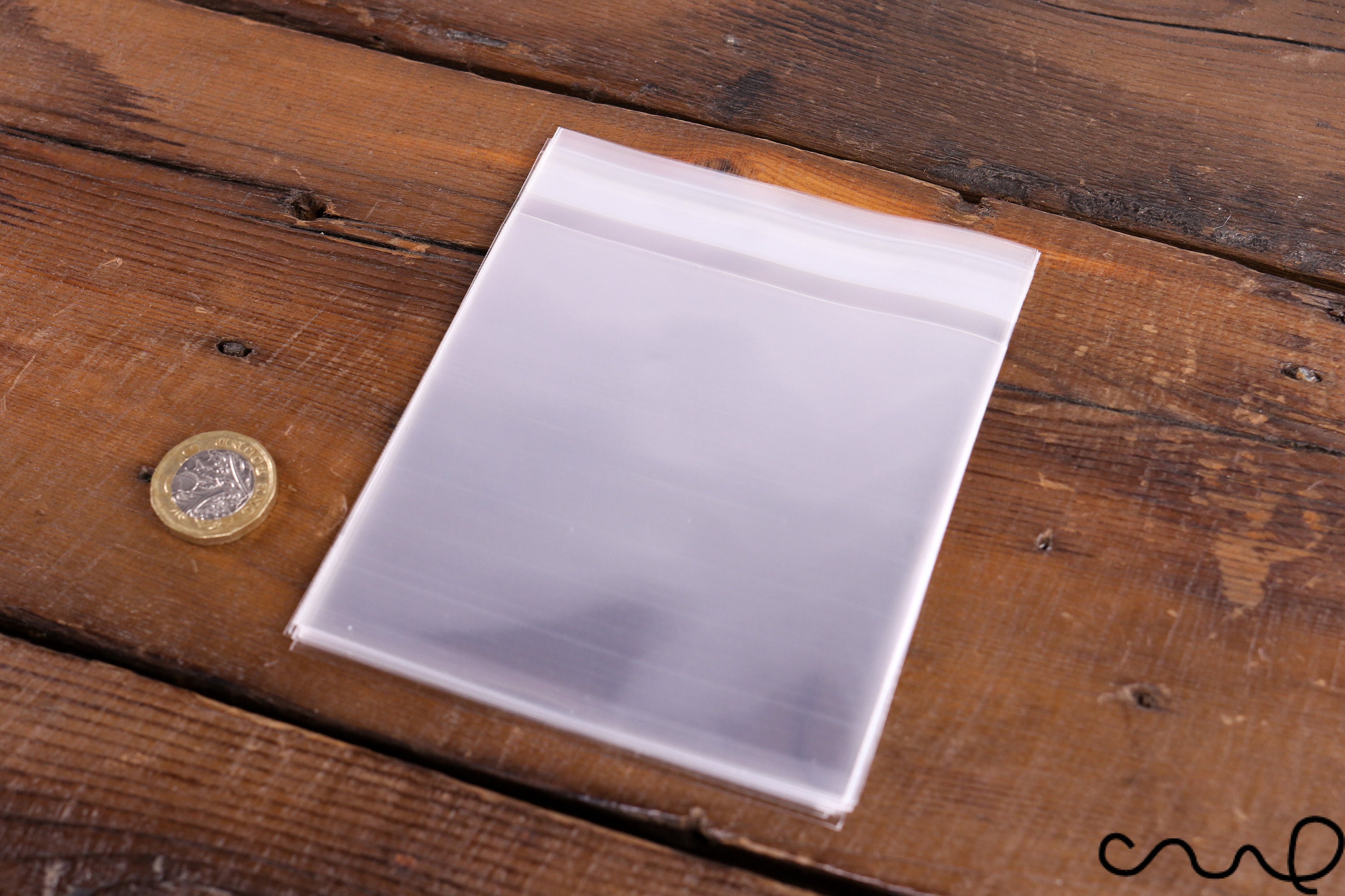 500 x Clear Small Cellophane OPP Plastic Bag Self Adhesive | Etsy