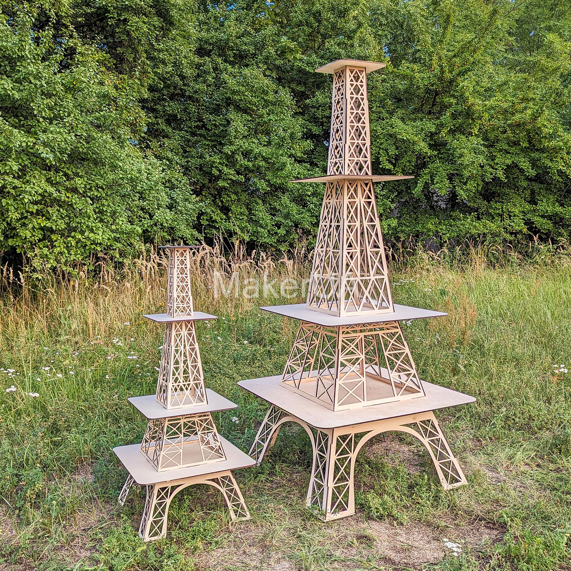Eiffel Tower Stand Display Table Champagne Wall Buffet Market Tier ...