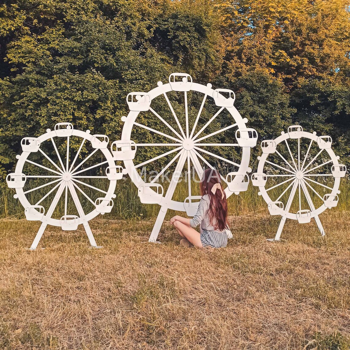 Ferris Wheel Festival Birthday Wedding Theme Party Decoration Event Big ...