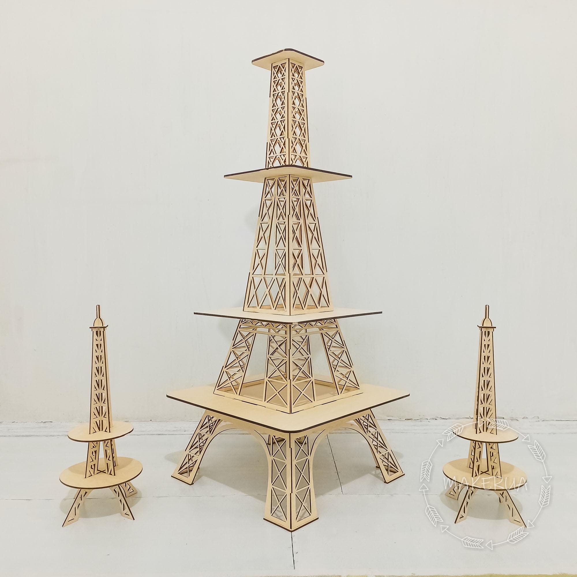Eiffel Tower Stand Display Table Champagne Wall Buffet Market Tier ...
