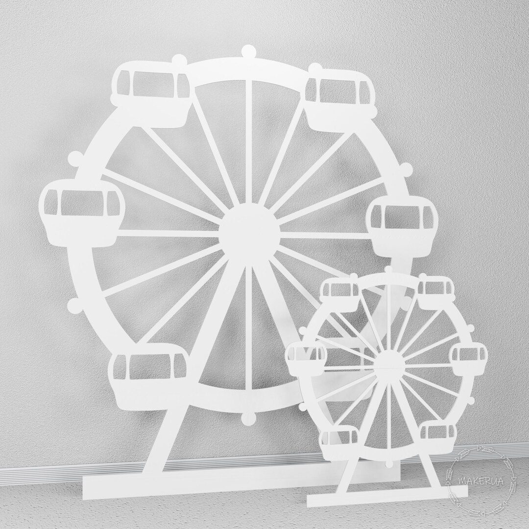 Ferris Wheel Birthday Event Party Photo Zone Booth Props Carnival ...