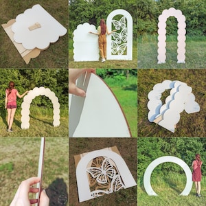 Arch for Birthday Wedding Event Party Styling Photo Booth Prop Balloons ...