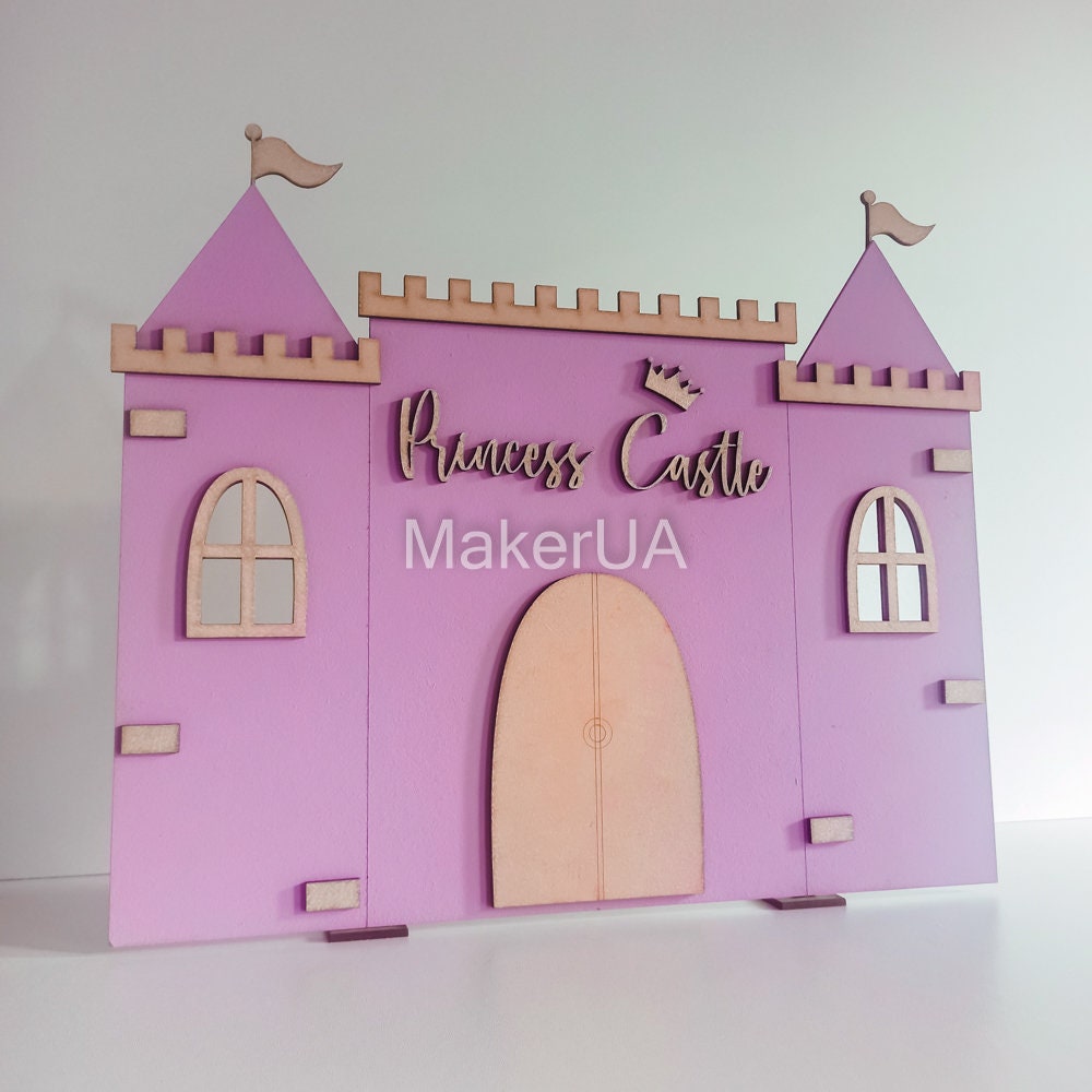 Castle Backdrop Avezano Rainbow Princess Gold Castle Pastel Rainbow ...
