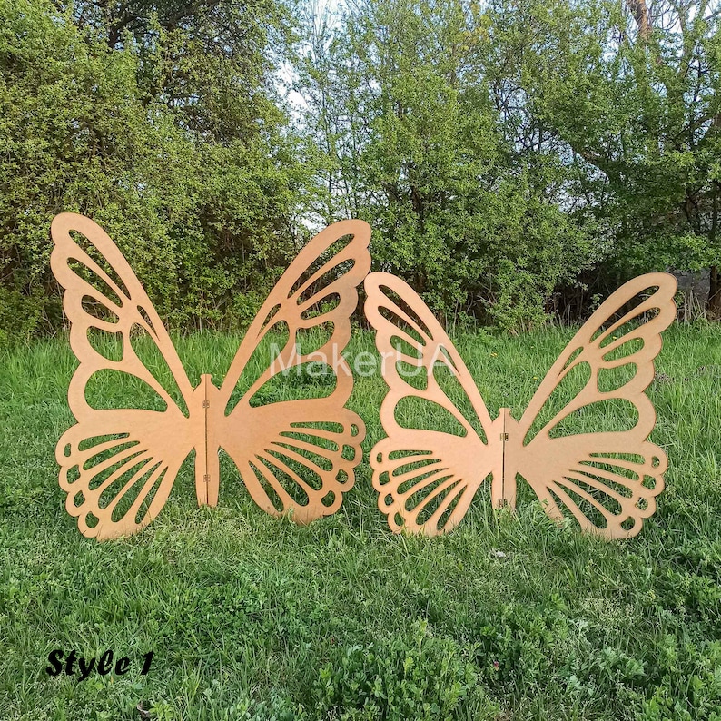 Butterfly Wings Decorations Birthday Wedding Event Party Prop - Etsy