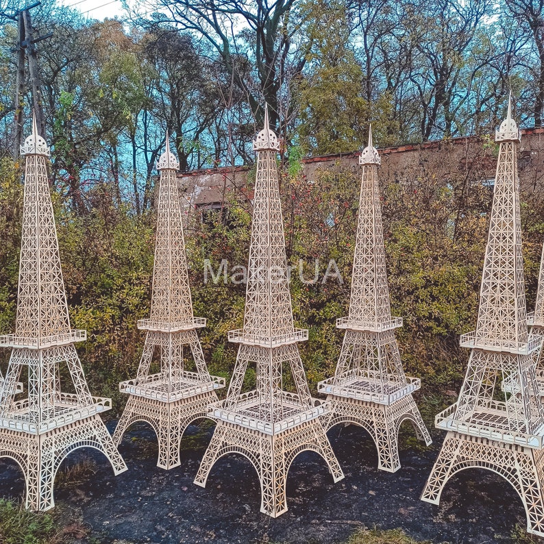 Eiffel Tower for Birthday Wedding Decorations Table Centerpieces Event ...