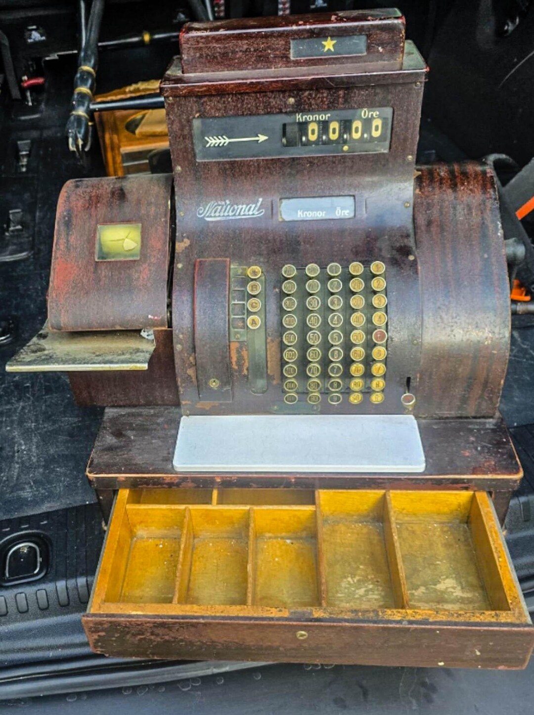 Cash Register 1925 Year Vintage Antique Victorian Retro Century Empire ...