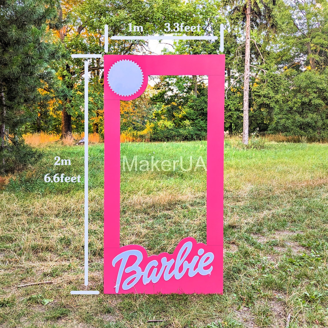 Barbie Frame 6.6ft Life Size Selfie Box Photo Booth Prop - Etsy